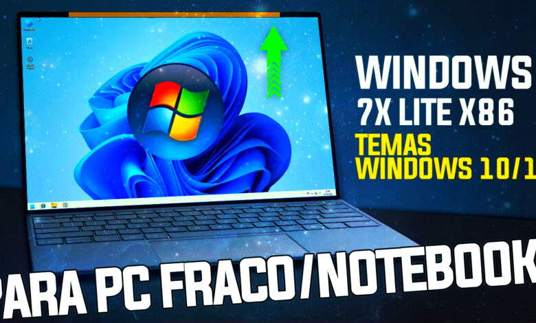 Windows 7 Lite 32 bits Versão Ultra Leve Edição (x86) - Salvando PC Fraco