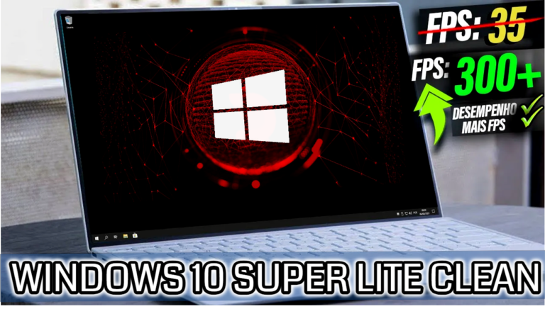 WINDOWS 10 ULTRA LITE 22H2 - Salvando PC Fraco