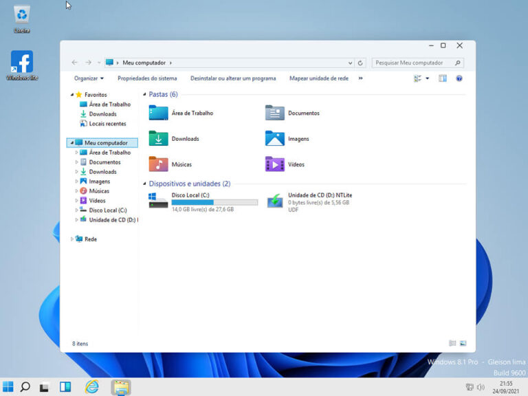 WINDOWS 10 ULTRA LITE 22H2 - Salvando PC Fraco