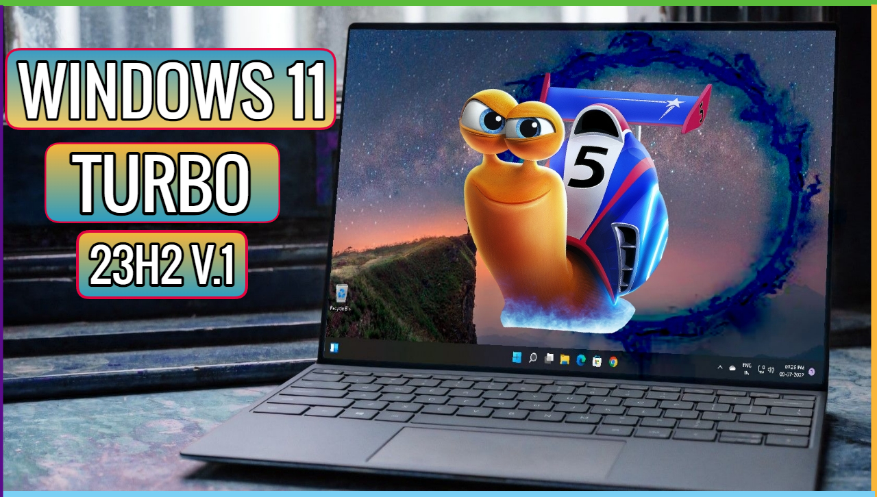 WINDOWS 11 TURBO 23H2 V.1 - Salvando PC Fraco