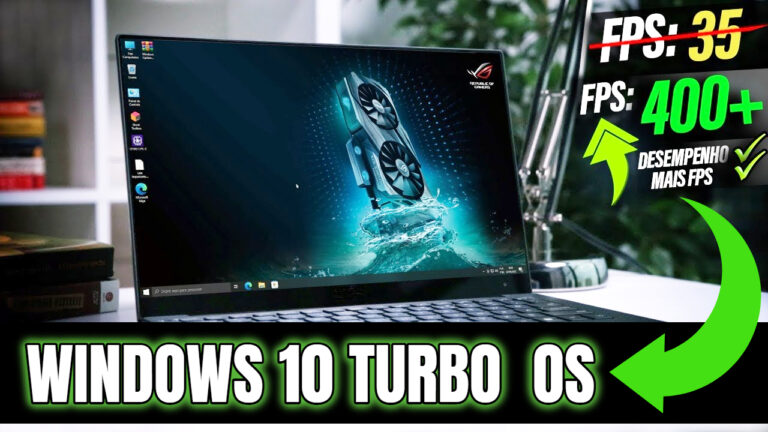WINDOWS 10 TURBO OS 22H2 2025 - Salvando PC Fraco