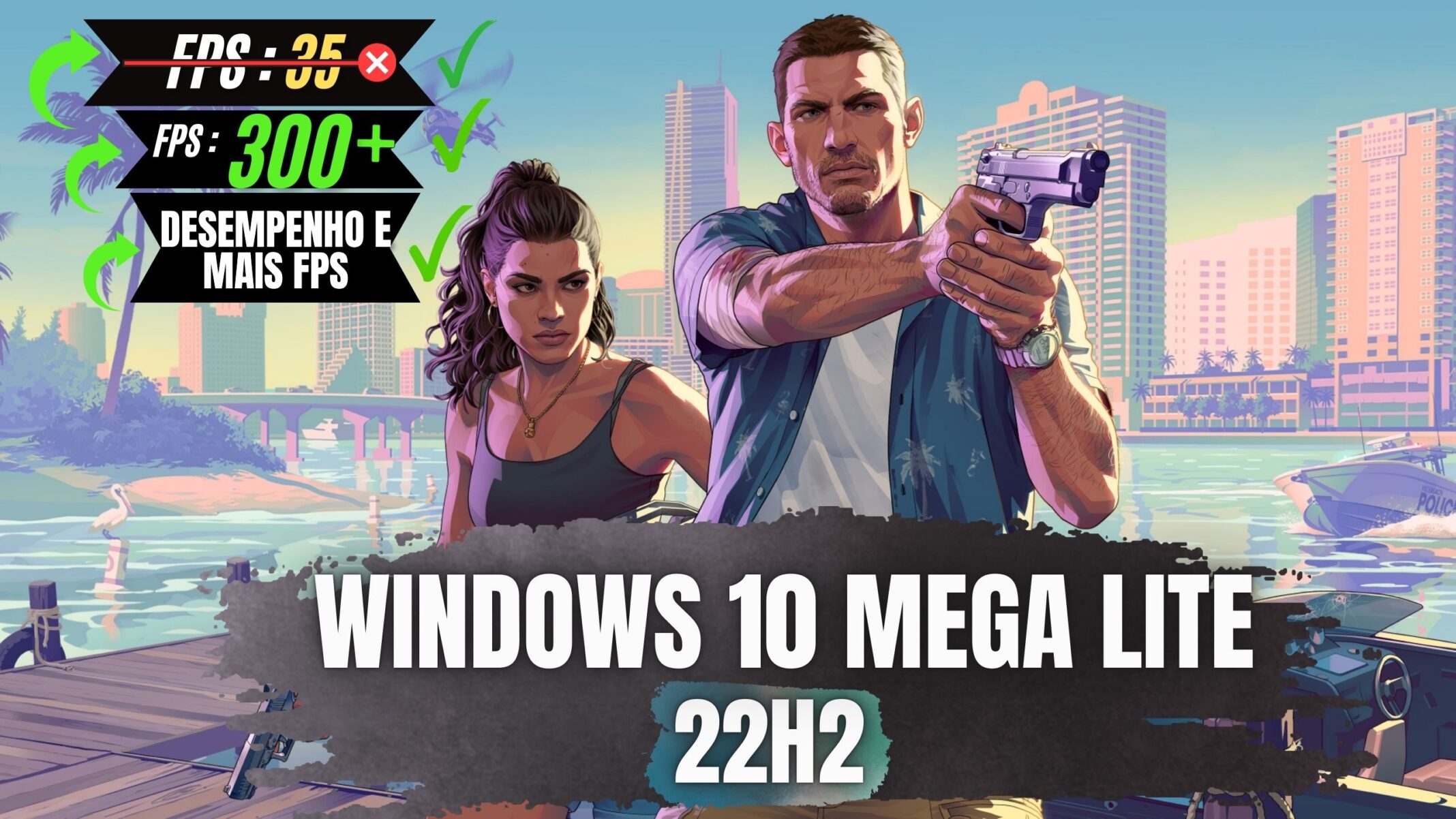 Windows 10 Mega Lite 22h2 - Salvando PC Fraco